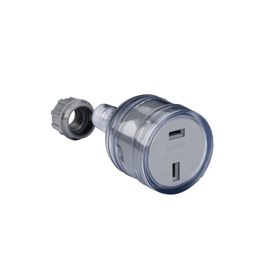 Clipsal 32V 15A Inline T Socket | Shop Plugs & Sockets Online