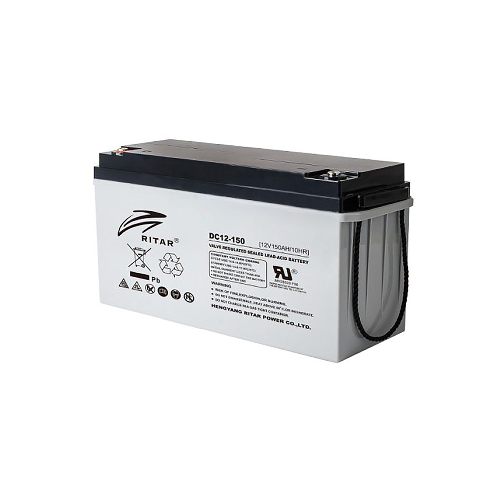Ritar Deep Cycle 12V 150Ah AGM Battery | Shop AGM Batteries Online